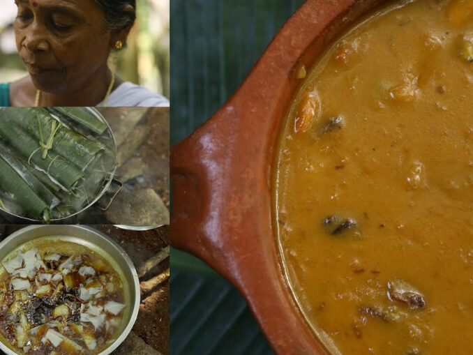 Appam and chicken stew the authentic way – Village Cooking