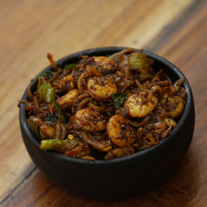 Chatti choru with chutney made in grinding stone, tapioca, fish curry ...